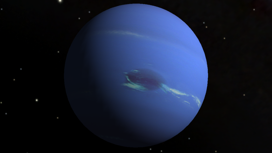 The Great Dark Spot Of Neptune Star Walk