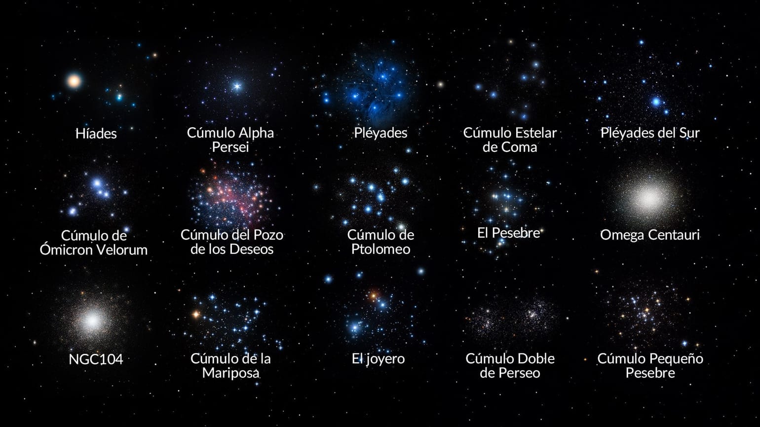 Objetos del cielo profundo: galaxias, nebulosas y cúmulos estelares | Catálogo Messier ...