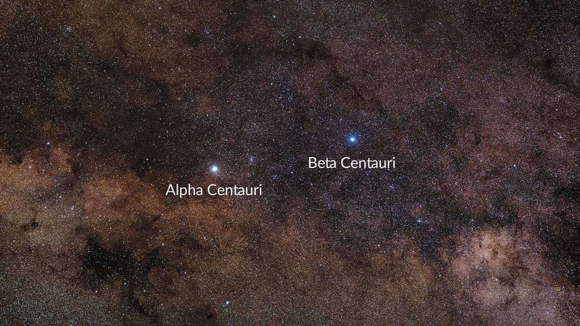 Constelación Centaurus (Centauro) – Dónde está Centaurus, estrellas ...