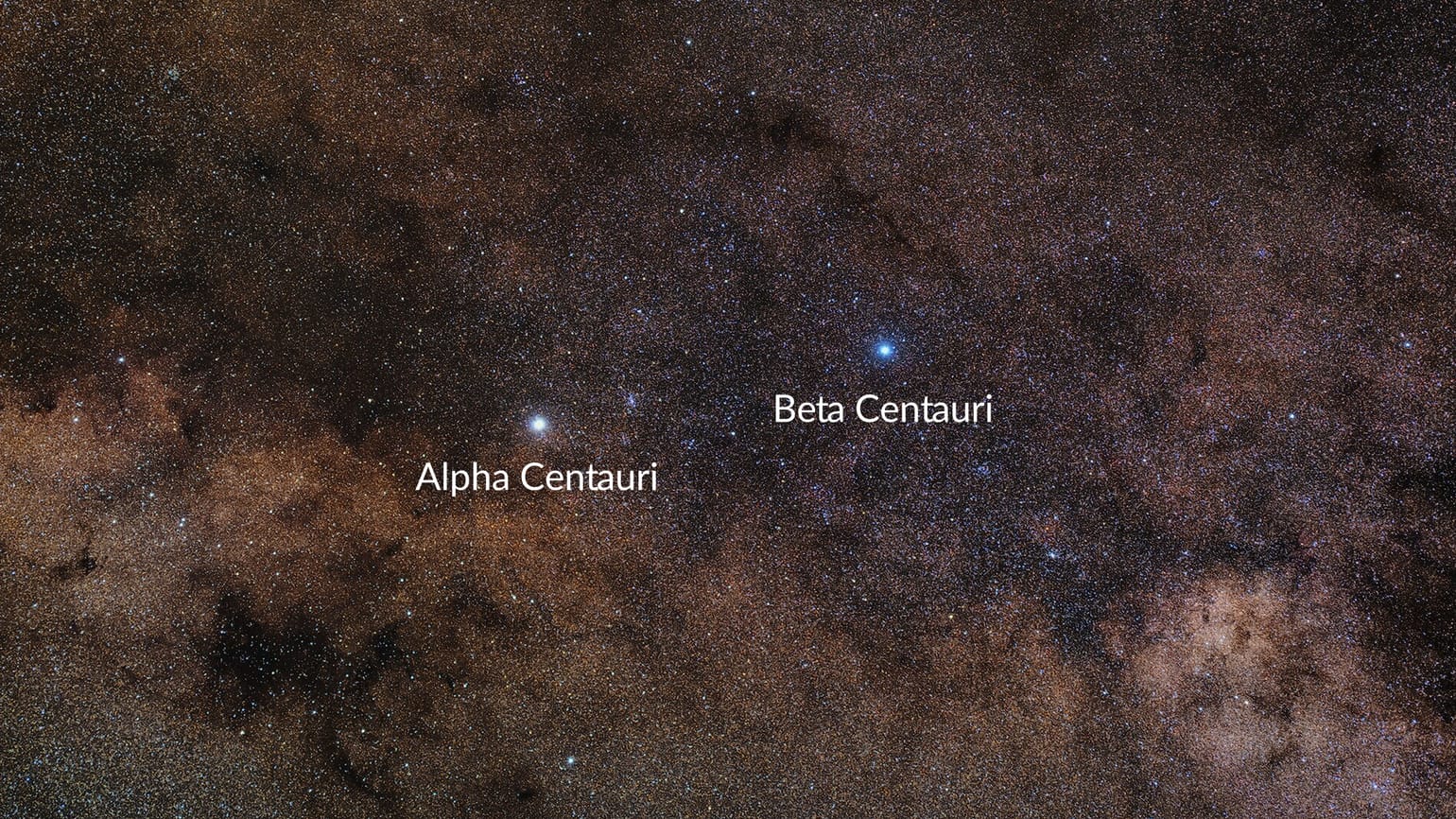 Costellazione Centaurus (Centauro) – Dove si trova Centaurus, stelle ...