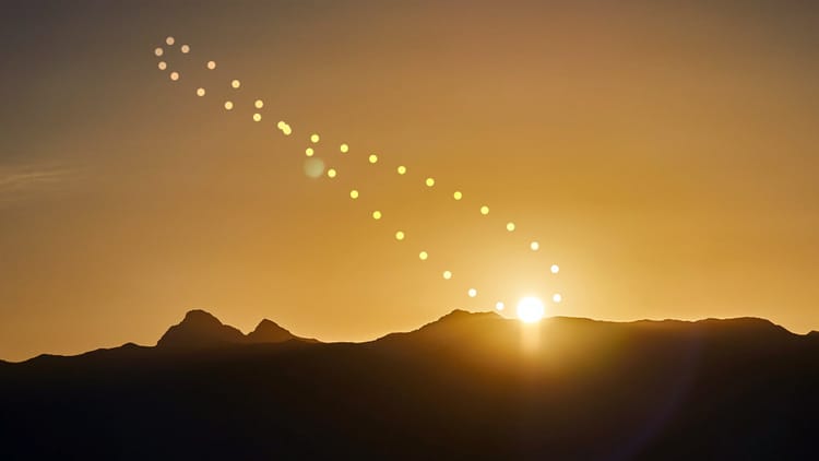 What Is Analemma | Sun Figure 8 | Analemma Generator | Moon and Sun ...
