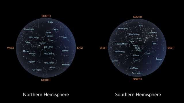 April Constellations | April Stars | What Constellations Can You See in ...