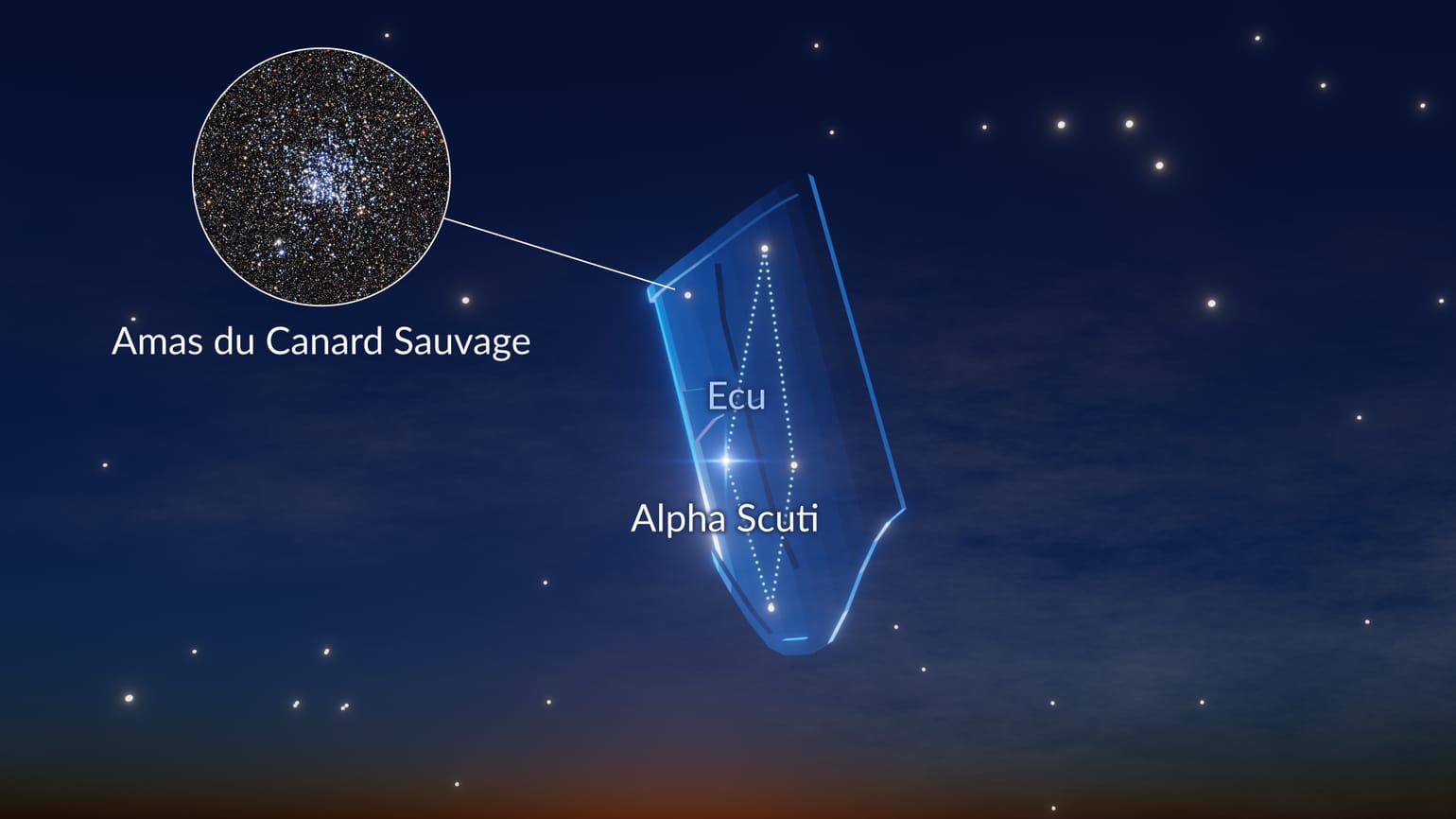 Constellations d’août | Carte des constellations | Ciel nocturne d’août ...