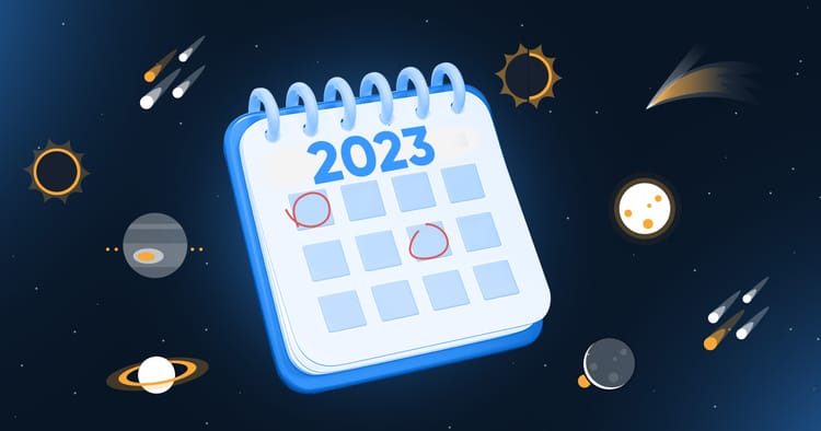 Astronomical Calendar 2023 — Astronomical Events 2023 | Space Events ...