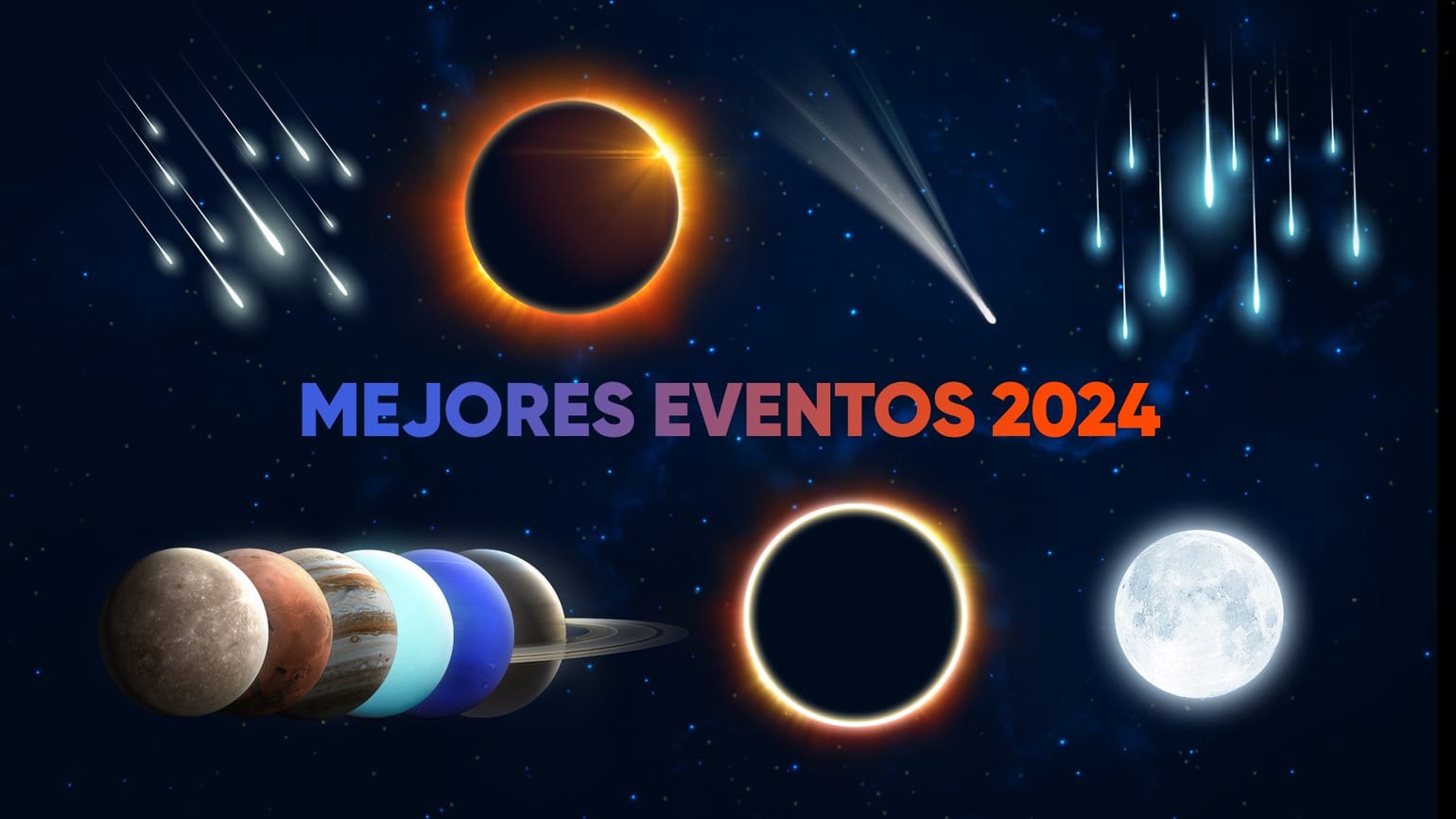 Eventos Astronómicos 2024 | Eventos Astronómicos Raros 2024 | Próximos Eventos Celestiales 2024 ...