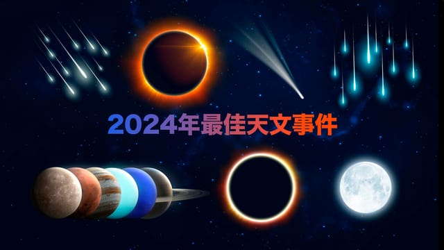 2024天文現象 | 流星雨 2024 | 2024天文事件 | 2024重要天象 | Star Walk