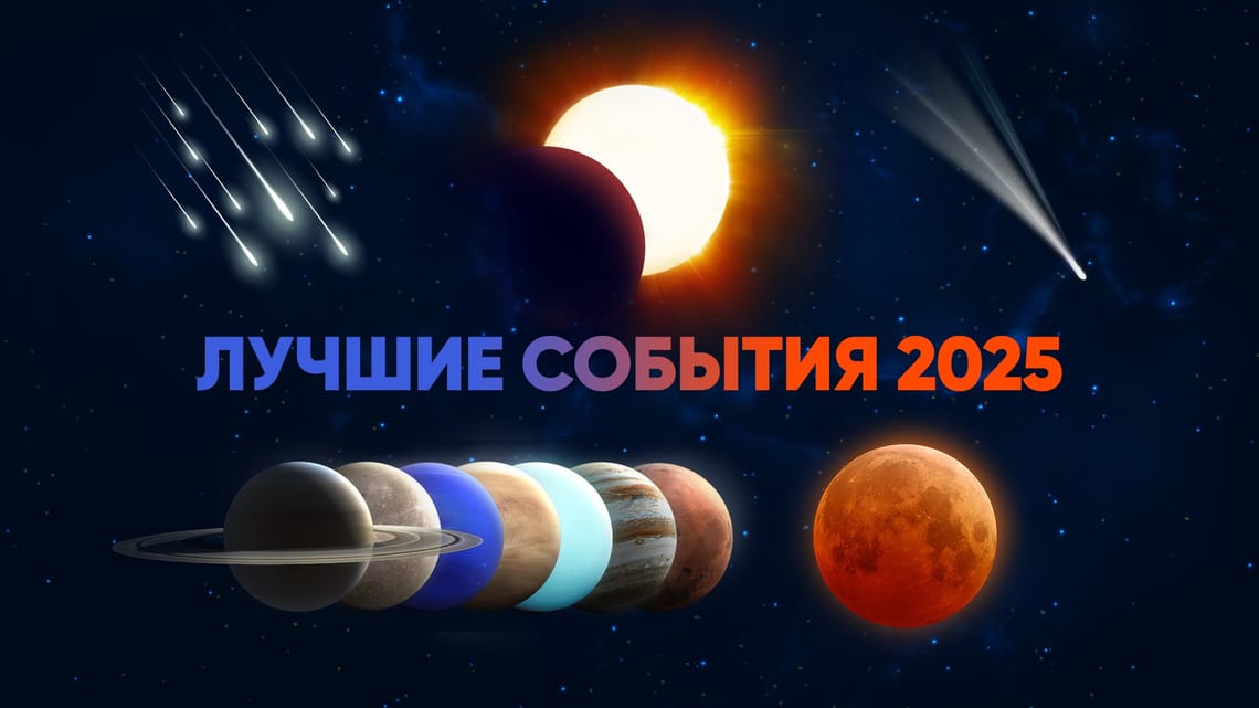 Астрономические события февраль 2025 | Звездное небо, планеты в феврале ...