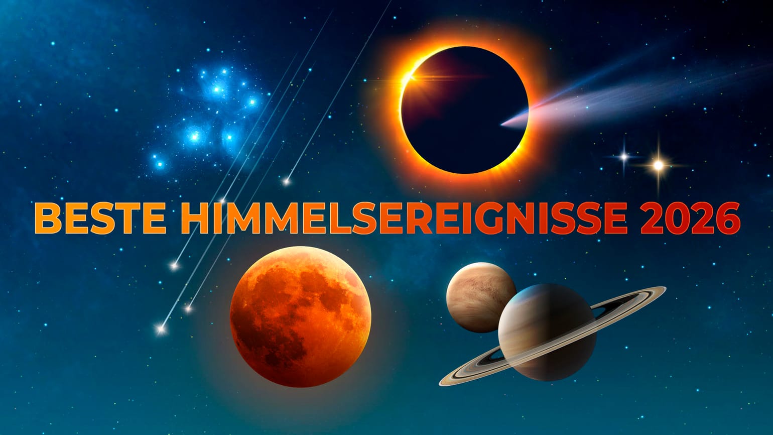 Aktuelle Kometen 2026: Nächster Komet mit bloßem Auge sichtbar | Komet ...