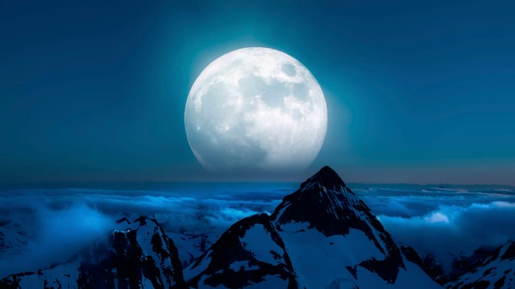 February 1 Full Moon | Snow Moon Meaning | Full Moon in Cancer 2026 ...