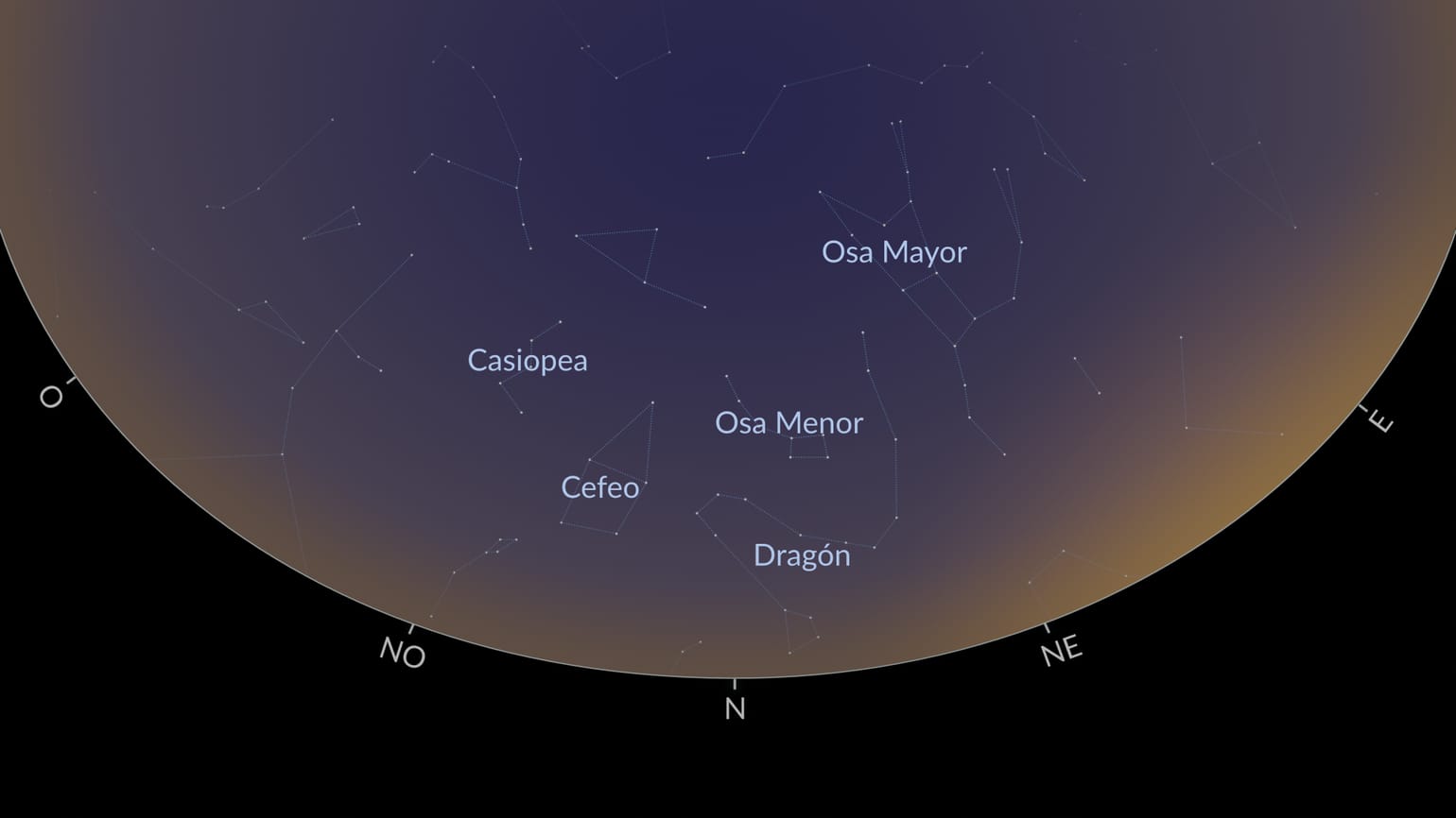 Constelaciones de febrero | Estrellas en febrero | Mapa estelar de ...