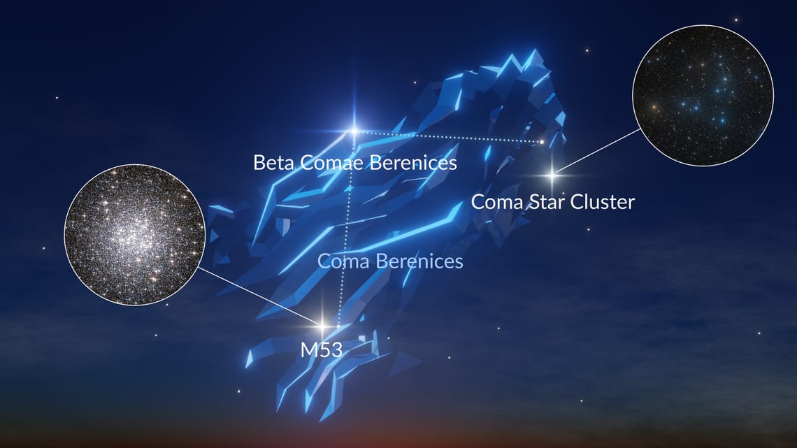 May Constellations | May Stars | May Night Sky Map | Map of ...