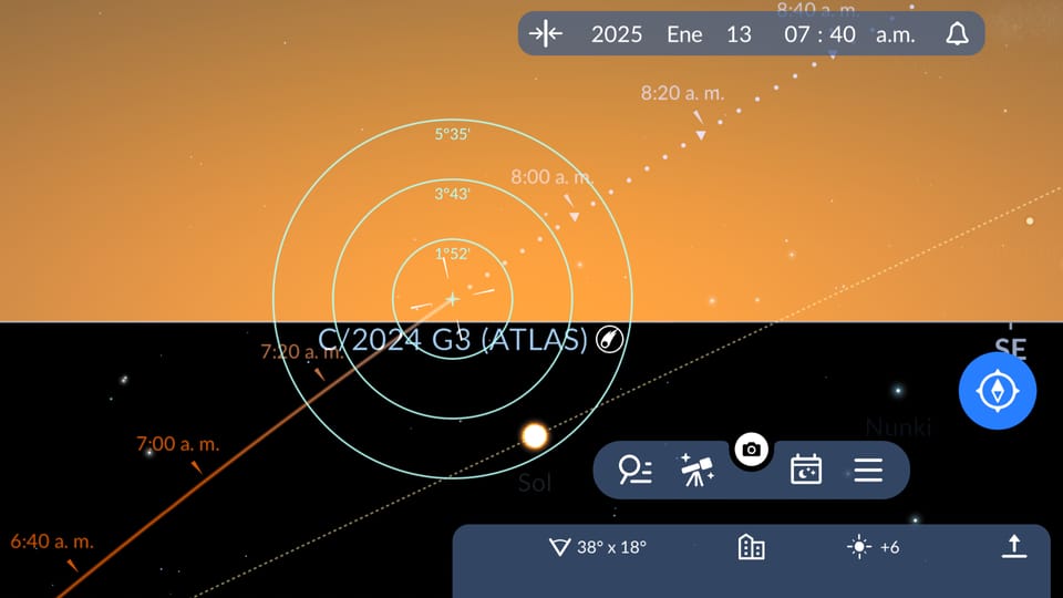 Cometa Atlas 2025 | C/2024 G3 | Cometa 2025 | Visibilidad de G3 ATLAS ...