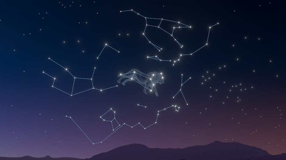 Leo Constellation Facts & Mythology | Leo Constellation Stars | Leo ...