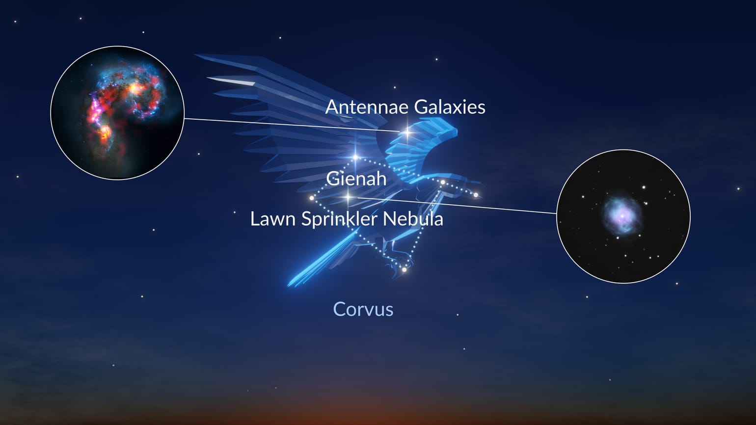 May Constellations | May Stars | May Night Sky Map | Map of ...