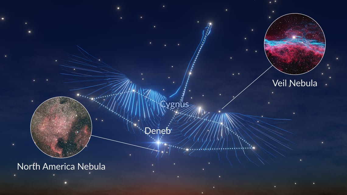September Constellations — Starry Sky Guide | Constellation Finder ...