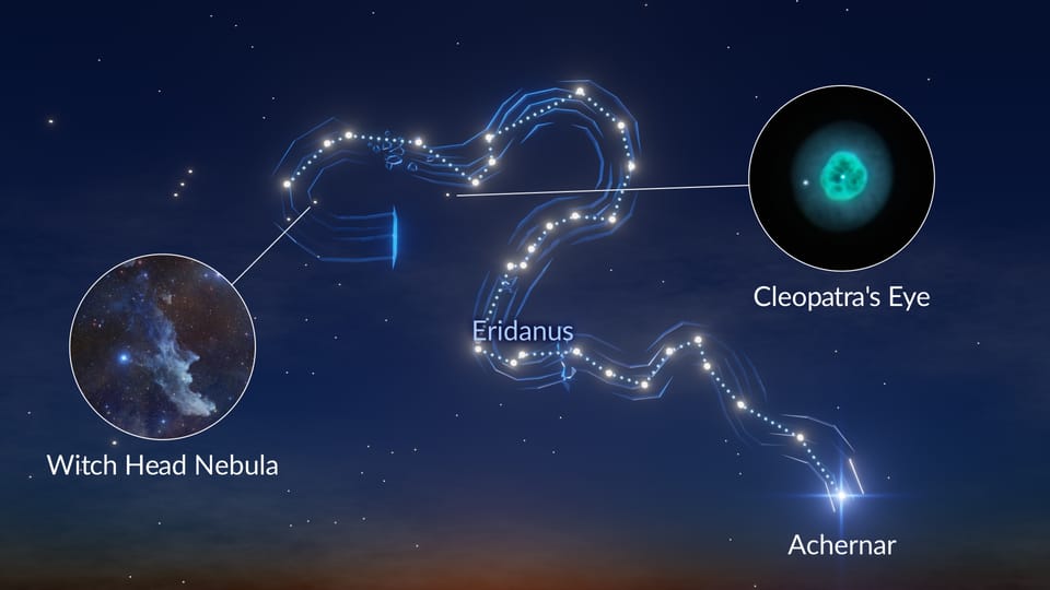 December Constellations | Winter Constellations Northern Hemisphere ...