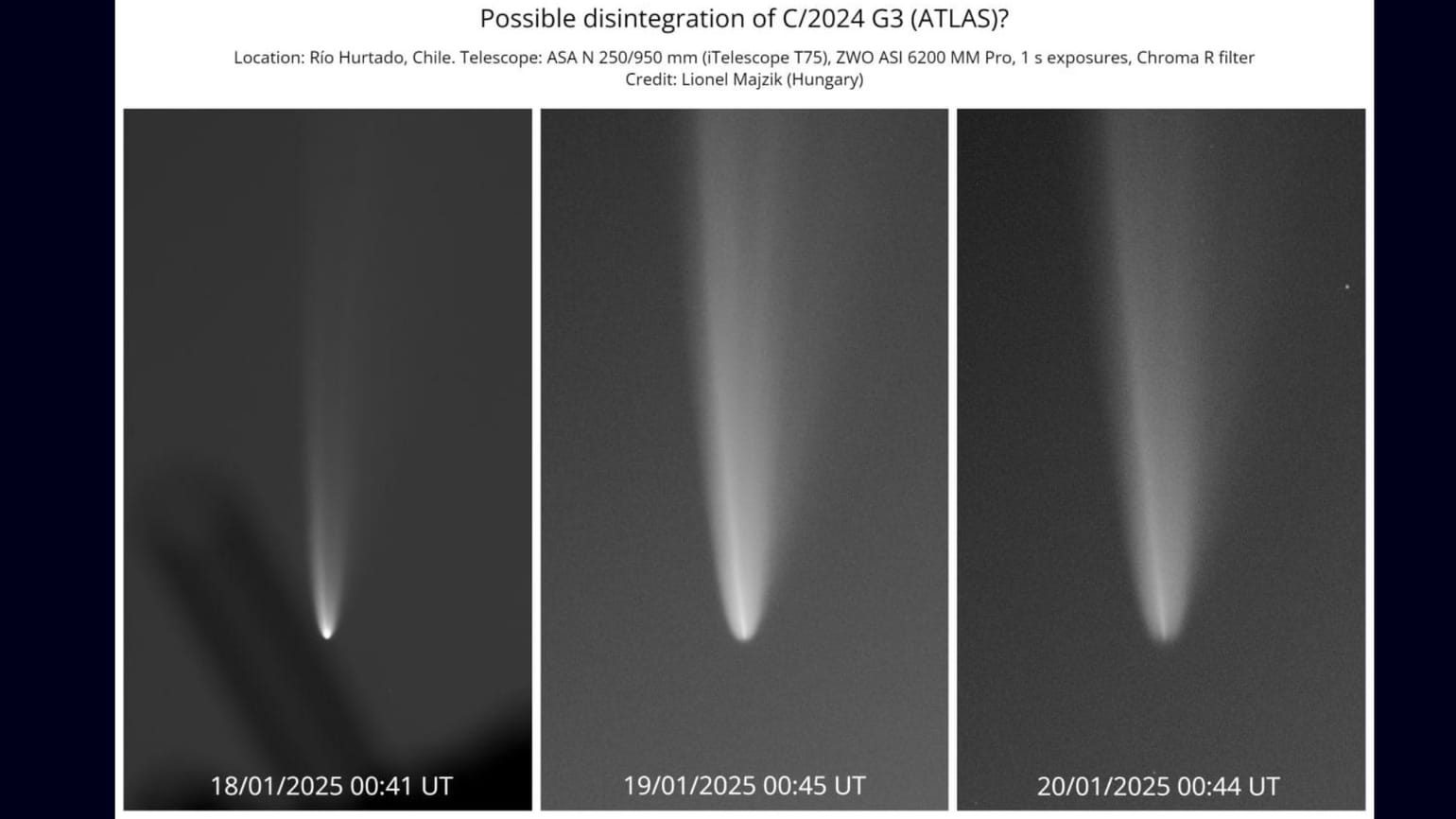 Comet Atlas 2025 | C/2024 G3 | Comet 2025 | G3 ATLAS Visibility | Star Walk