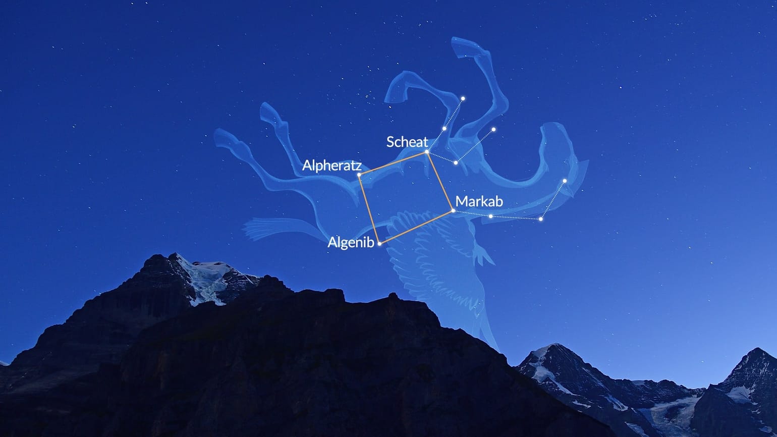 October Stars | October Constellation Pegasus, Piscis Austrinus | Fall ...