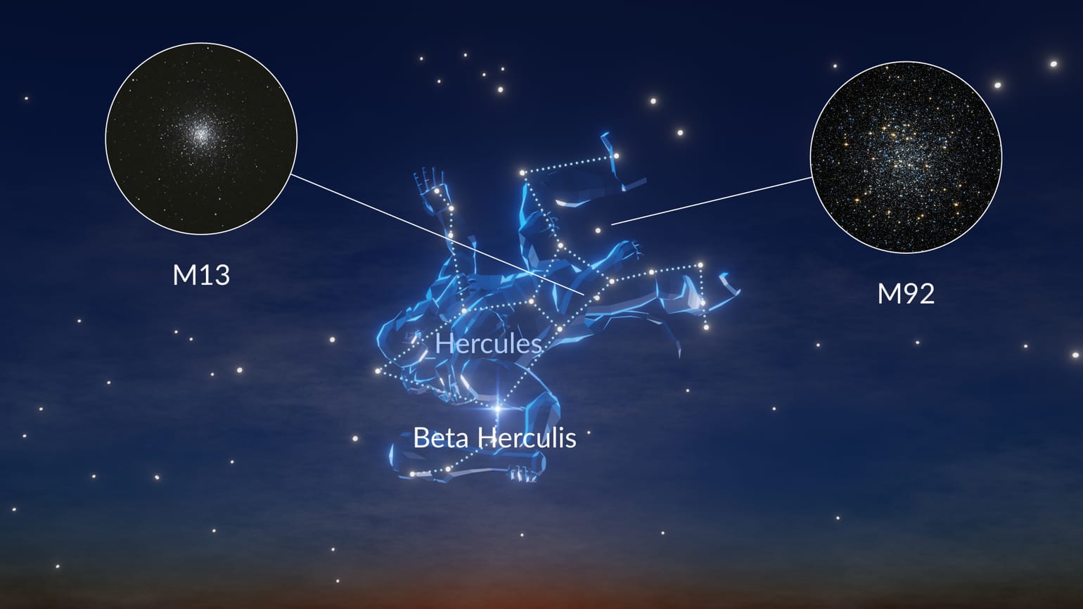July Constellations — Starry Sky Guide | Stars in the July Sky ...