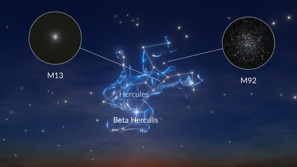 July Constellations — Starry Sky Guide | Stars in the July Sky ...