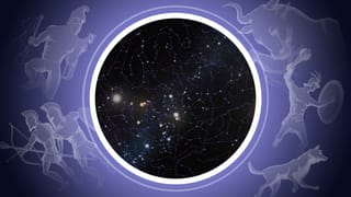 January Constellations | January Stars | January Night Sky Map | Winter ...
