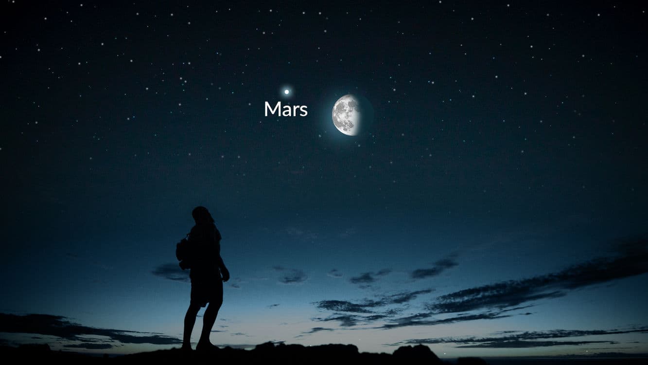 Moon And Mars From Dusk To Dawn (And Even More) | Star Walk