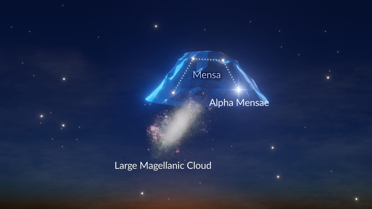 January Constellations | January Stars | January Night Sky Map | Winter ...
