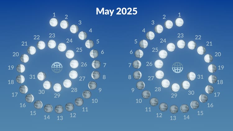 Full Moon May 2025 | Flower Moon Meaning | May 12 Full Moon 2025 | Star ...