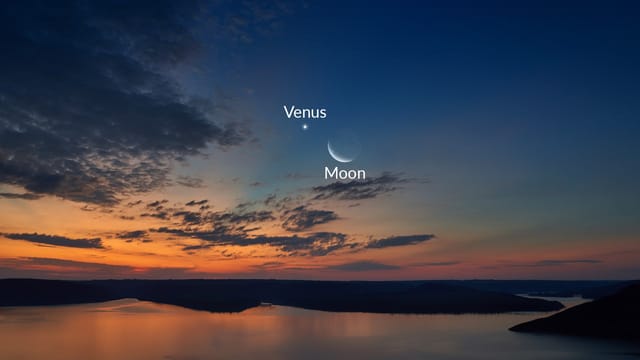 Moon Conjunction Today | Planet Next to Moon | Moon and Jupiter Conjunction | Star Walk