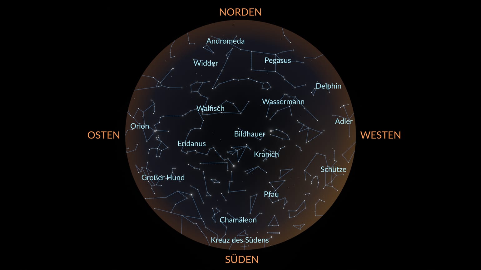 Sternenhimmel Oktober 2024 | Planeten im Oktober 2024 | Komet Oktober 2024 | Nachthimmel heute ...