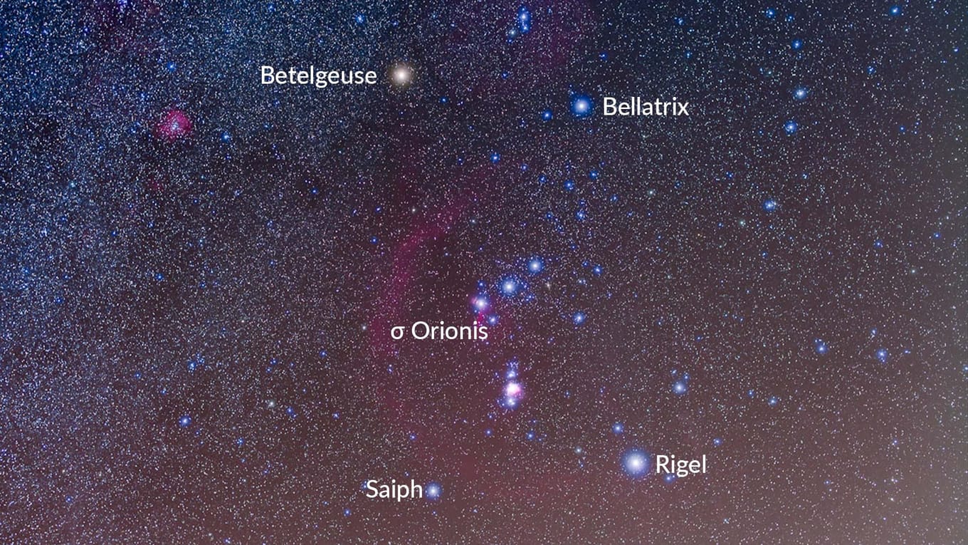 Orion Constellation | Orion Stars | Orion Belt | Orion The Hunter ...