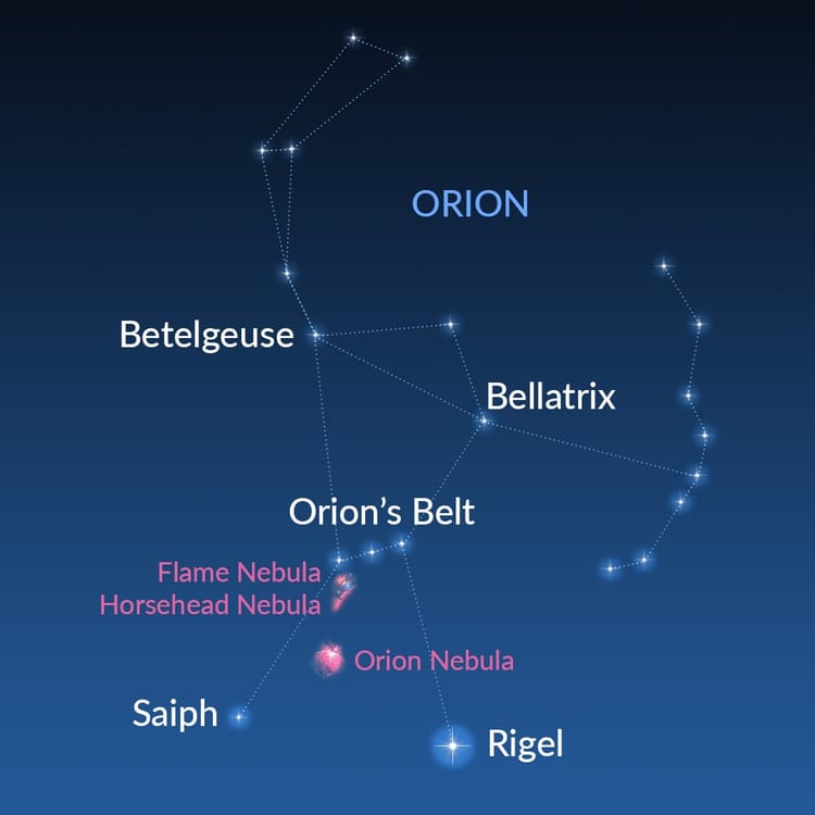 Constellation Orion the Hunter | Facts About Orion Constellation | Orion Constellation Meaning ...