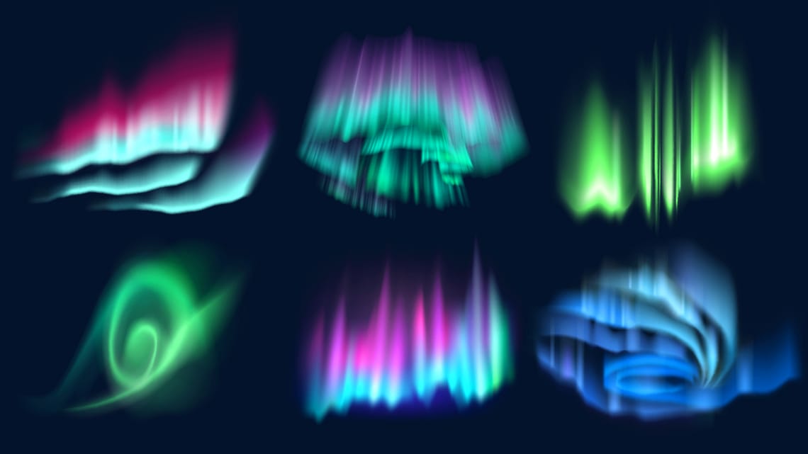 Aurora Colors | Best Time & Place to See Auroras | Northern Lights ...