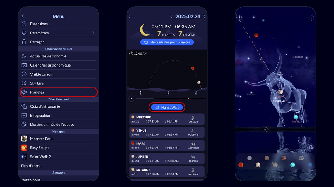 Star Walk 2 vs Sky Tonight | Quelle est la meilleure application pour ...
