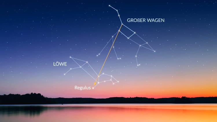 Regulus Stern – Hellster Stern im Löwen | Kleiner König Mythologie ...