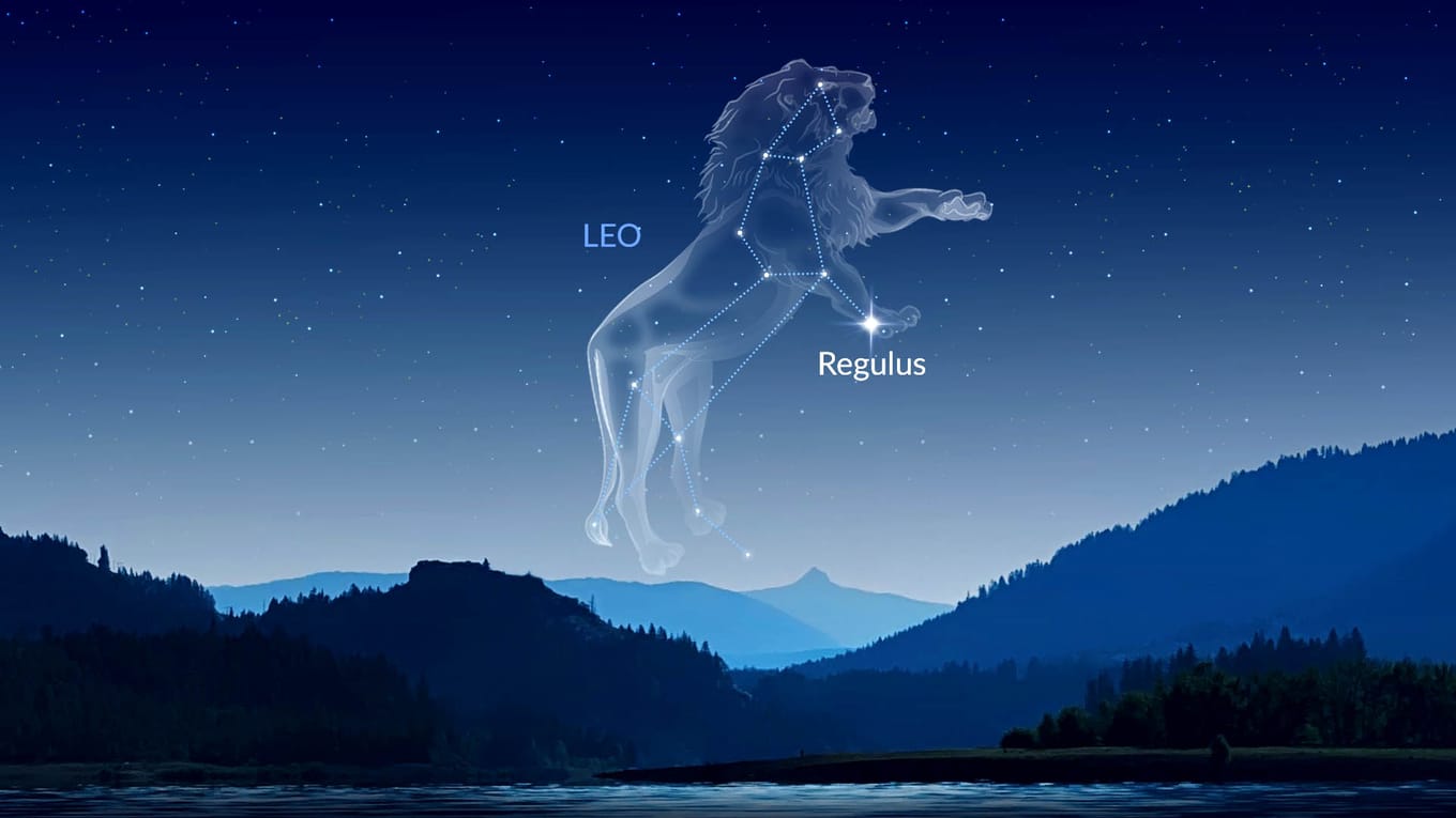 The Star Regulus – Star Constellation, Type, Name | Little King Star Lion | Leo | Star Walk