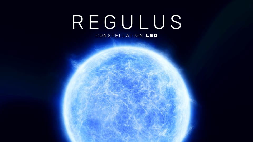 Regulus Star — Meaning, Constellation, Luminosity | Little King Star ...