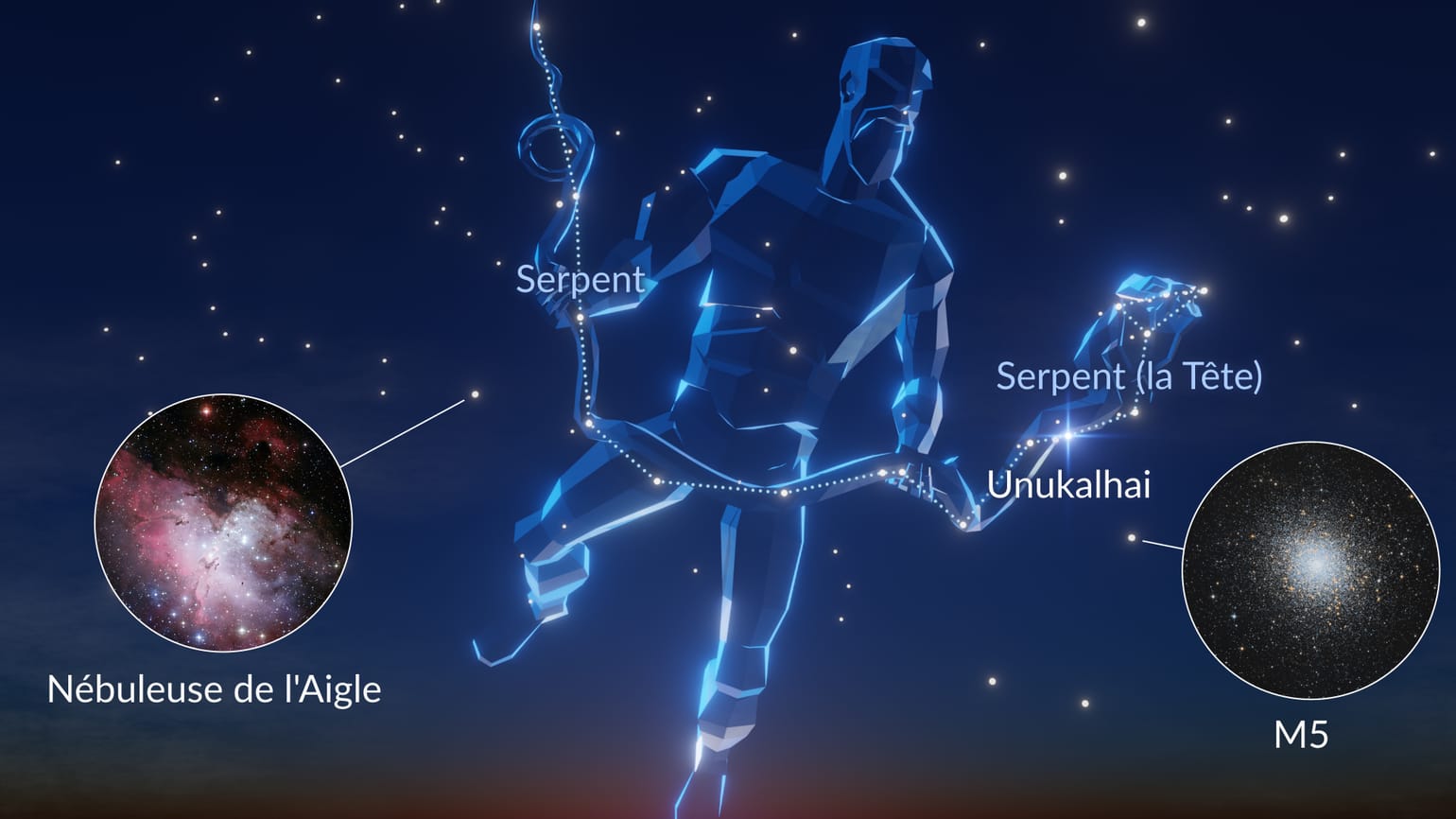 Constellations de Juillet — Guide du Ciel Étoilé | Étoiles en Juillet ...
