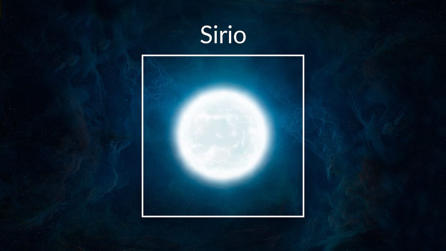 Stella di Sirio | Costellazione di Sirio | Posizione della Stella di ...