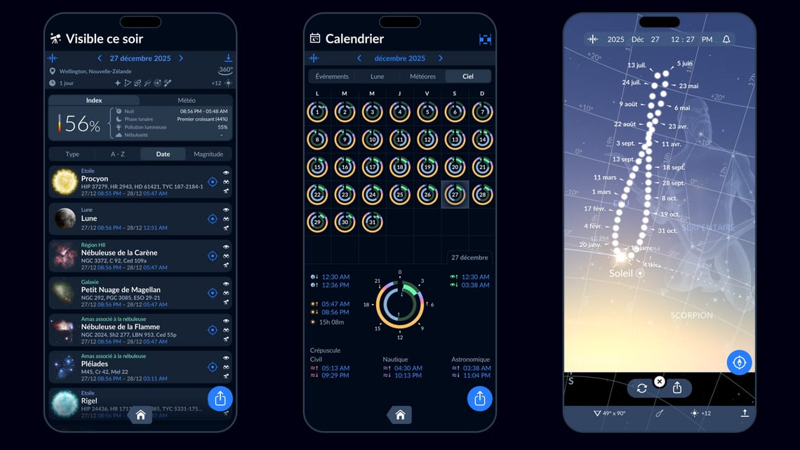 Star Walk 2 vs Sky Tonight | Quelle est la meilleure application pour observer les étoiles ...