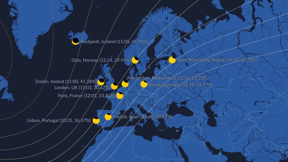 Solar Eclipse 2025: Path and Times | Eclipse 2025 | What Time Is Eclipse
