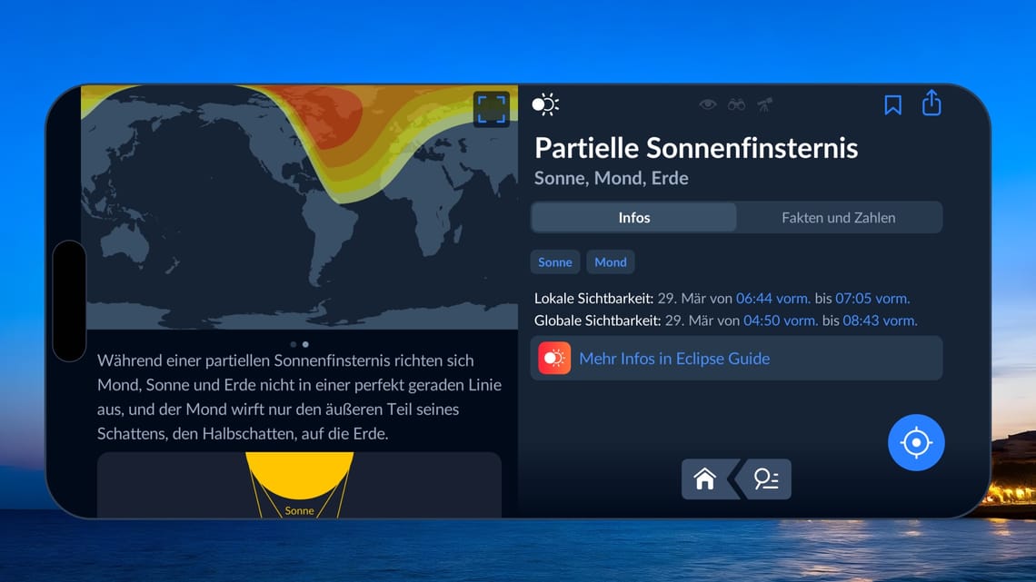Partielle Sonnenfinsternis 2025 – Deutschland, der Schweiz, Österreich | Sonnenfinsternis März ...