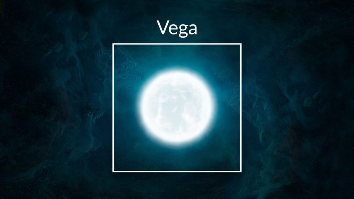 Sistema Estelar Vega | Estrella del Triángulo de Verano | Vega - Estrella de la Constelación ...