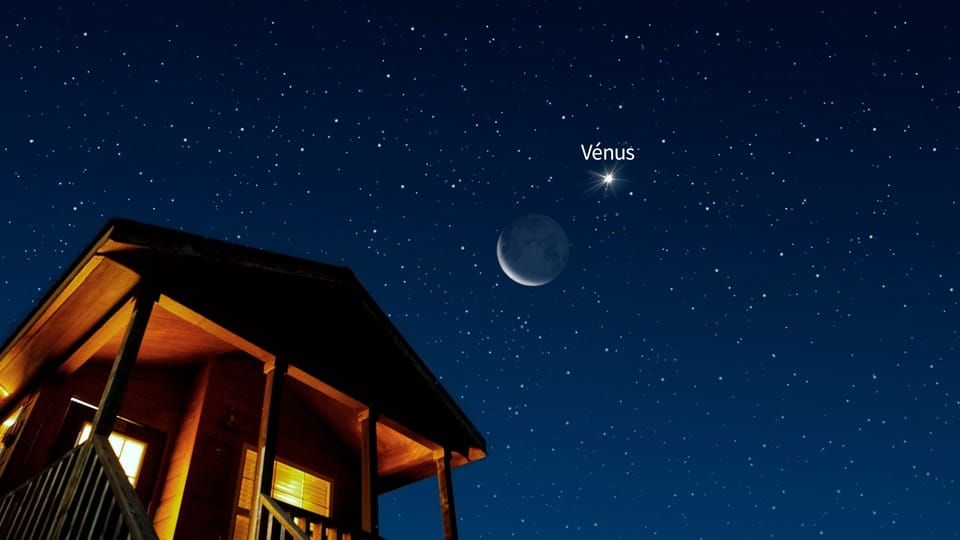 Vénus visible 2025 | Venus lumineuse | Vénus avril 2025 | Vénus brille ...