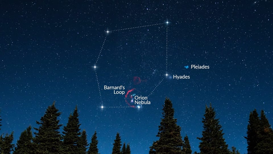 Winter Hexagon | Winter Circle | Winter Hexagon Stars | Winter Hexagon ...